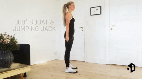 Jump Squats Gif