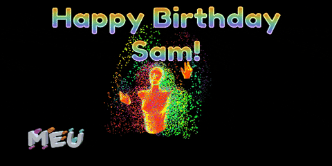 Birthday Sam GIFs - Get the best GIF on GIPHY
