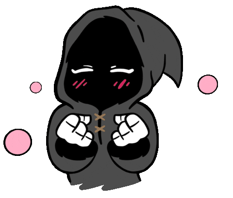Happy Grim Reaper Sticker for iOS & Android | GIPHY