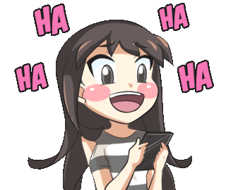 Awkward Laugh Sticker by Jin for iOS & Android | GIPHY