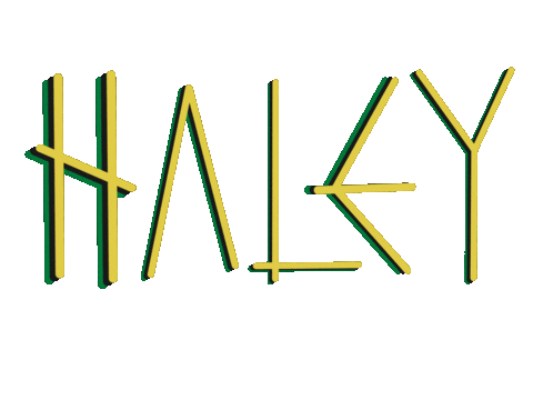 Haley Name Art