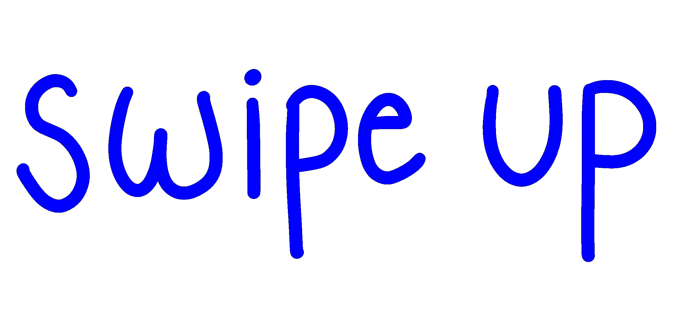 Swipe Up Look Here Sticker by Beanbros for iOS & Android | GIPHY