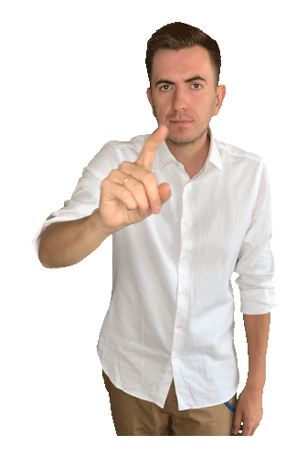 Finger Wag No Sticker by Alex Brain for iOS & Android | GIPHY