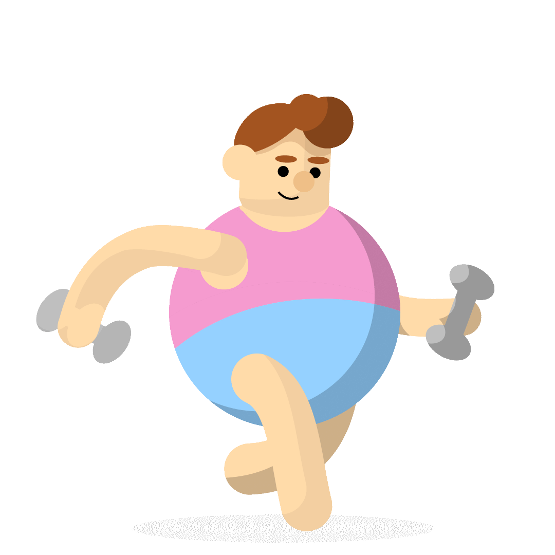 Art Workout Sticker by molehill for iOS & Android | GIPHY