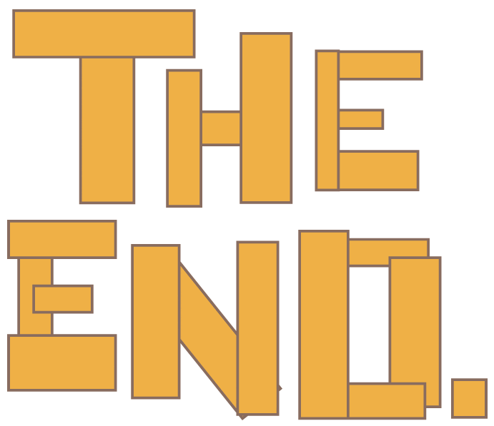 The End Sign Animated Gif