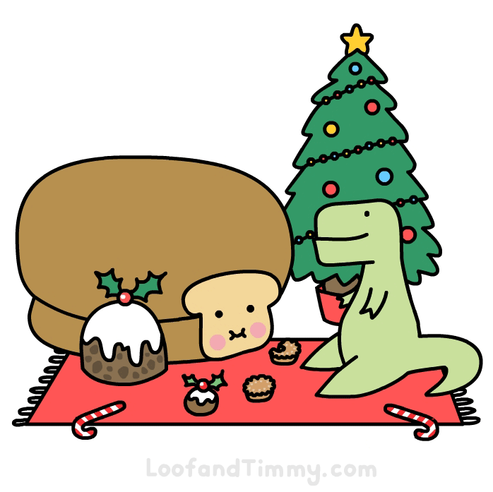 Merry Christmas GIF by Loof and Timmy - Find & Share on GIPHY