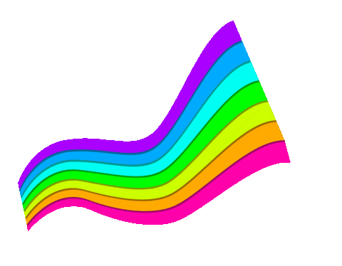 Rainbow Color Sticker for iOS & Android | GIPHY