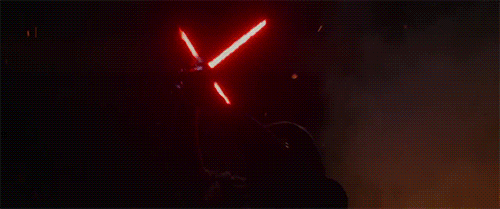 Red Lightsaber Gif