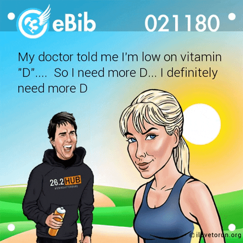 Vitamin D Running Humor GIF by eBibs - Find & Share on GIPHY