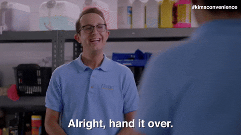Alright Hand It Over GIFs - Find & Share on GIPHY