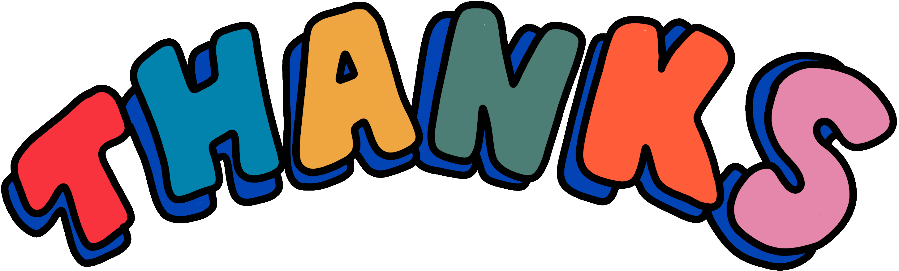 Cheers Thank You Sticker by Poppy Deyes for iOS & Android | GIPHY