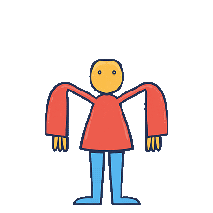 Jump Jumping Sticker by subtlestrokes for iOS & Android | GIPHY