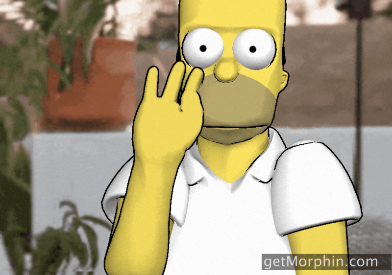 Homer Simpson Hello GIF by Morphin - Find & Share on GIPHY