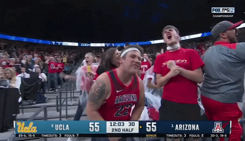 Arizona Wildcats GIF by Pac-12 Network - Find & Share on GIPHY