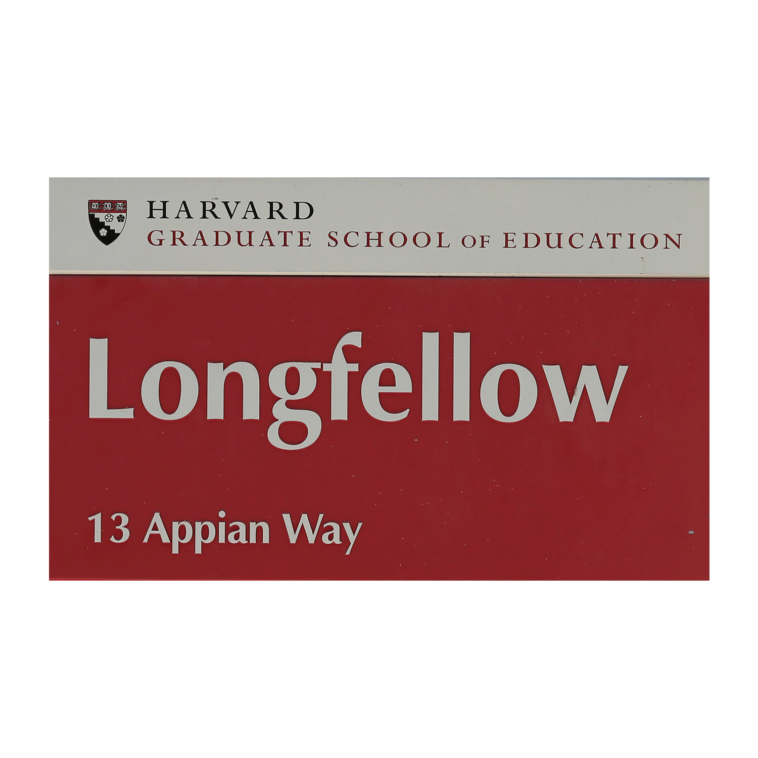 Harvard University Sign Sticker by Harvard Graduate School of Education ...