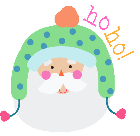Christmas Santa Sticker by karenthaco for iOS & Android | GIPHY