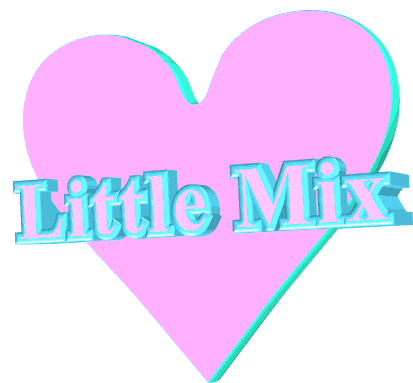 Little Mix Logo Heart