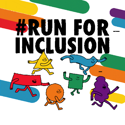 Run For Inclusion GIFs on GIPHY - Be Animated