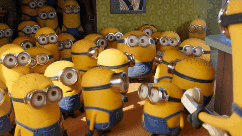 Caught Off Guard GIF by Minions - Find & Share on GIPHY
