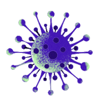 Virus Germ Sticker by DreamLab for iOS & Android | GIPHY