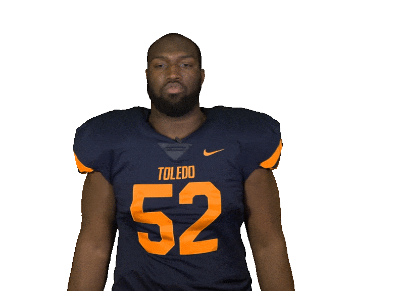 Football Players Utrockets Sticker By Toledo Rockets For Ios And Android Giphy