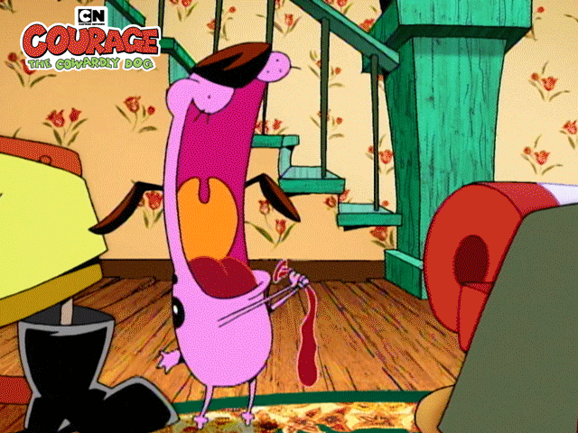 Courage The Cowardly Dog Animated Gif Jack Cavanagh Courage The