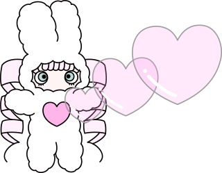 Heart Bunny Sticker by mineco for iOS & Android | GIPHY