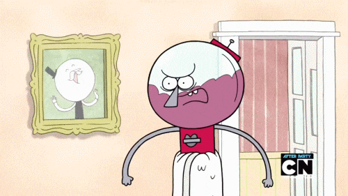 Benson Regular Show Gif