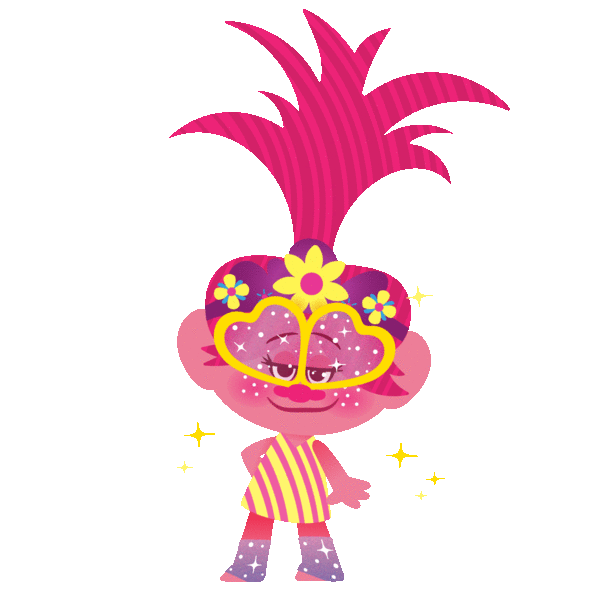 Lady Glitter Sparkles Trolls Gif at Everett Reynolds blog