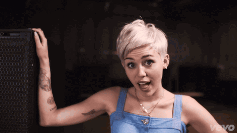 Miley Cyrus Tongue GIF by Vevo - Find & Share on GIPHY