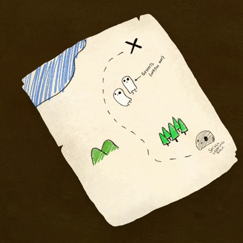 Buried Treasure Adventure GIF by Kev Lavery - Find & Share on GIPHY