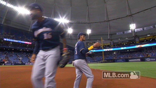 Milwaukee Brewers Special Handshake GIF by MLB - Find & Share on GIPHY