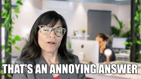 Wrong Answer GIF by Your Happy Workplace - Find & Share on GIPHY