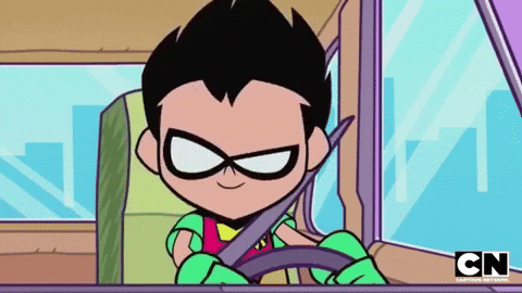 Robin Teen Titans Go Gif