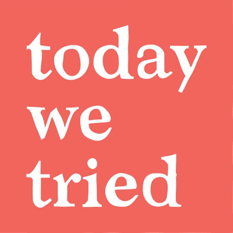 I Tried GIF by Colugo - Find & Share on GIPHY