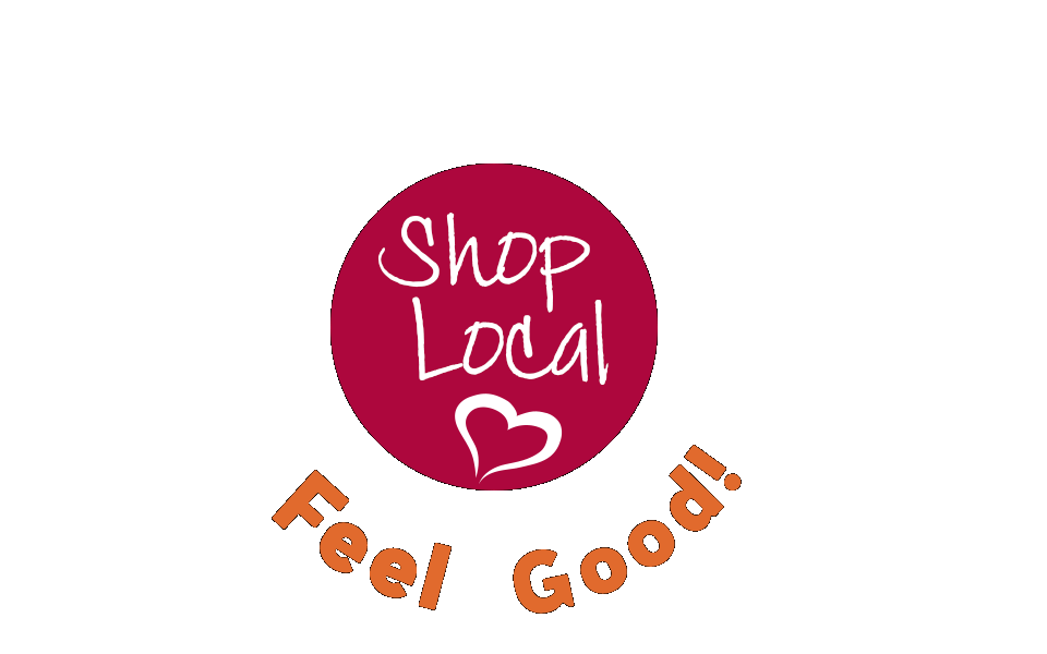 Feel Good Shop Local Sticker by Pinots Palette for iOS & Android | GIPHY