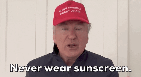 Never-wear-sunscreen GIFs - Get the best GIF on GIPHY