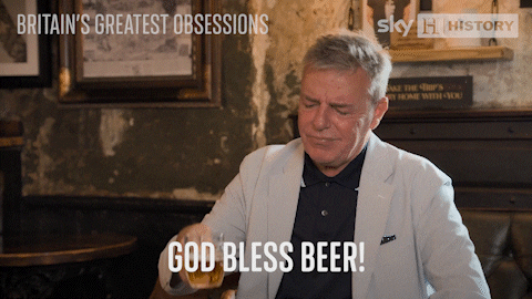 Beer Love GIF by Sky HISTORY UK - Find & Share on GIPHY