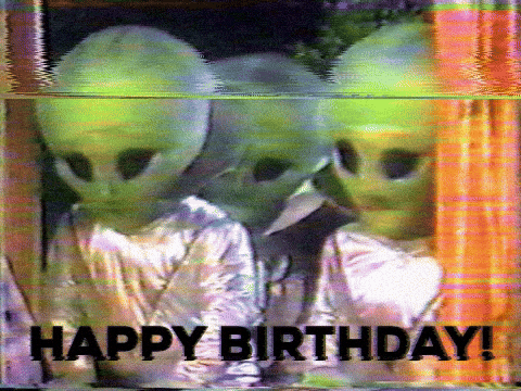 Alien Happy Birthday GIFs - Get the best GIF on GIPHY