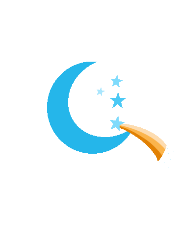 Shooting Star Sticker by littlepassports for iOS & Android | GIPHY
