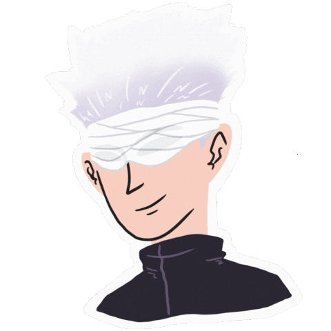 Jujutsu Kaisen Gojo Stickers - Find & Share on GIPHY