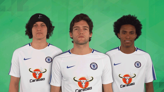 Happy Chelsea Fc GIF by Carabao UK - Find & Share on GIPHY