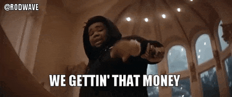 Excited Money GIF by Graduation - Find & Share on GIPHY