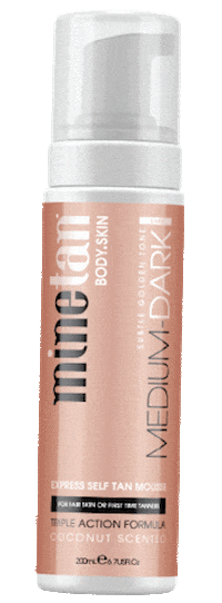 Tanning Self Tan Sticker by MineTan Body Skin for iOS & Android | GIPHY