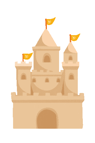 Animated Sand Castle
