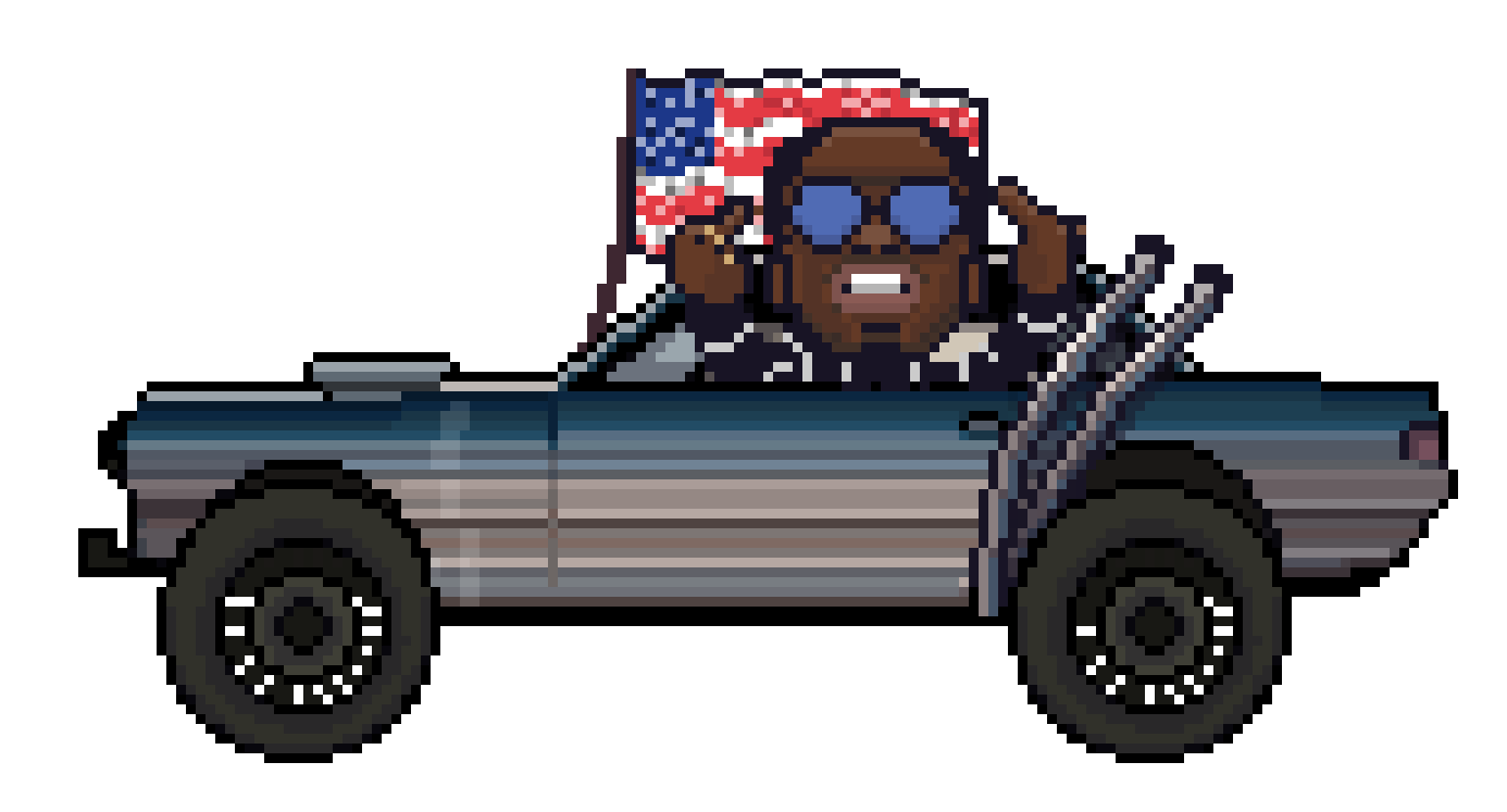 Hip Hop Car Sticker by Ali Graham for iOS & Android | GIPHY