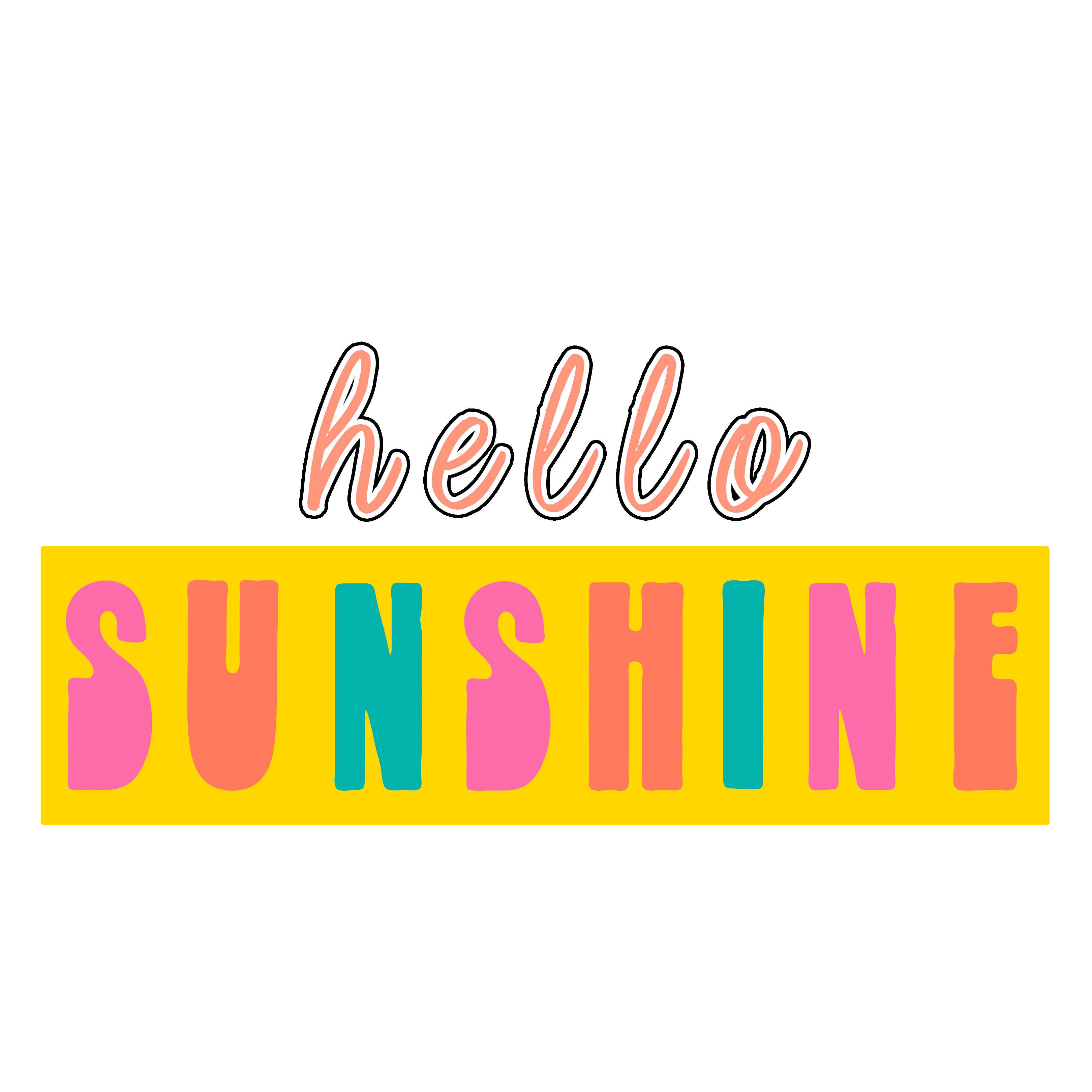 Sunshine Hello Sticker by zoellabeauty for iOS & Android | GIPHY