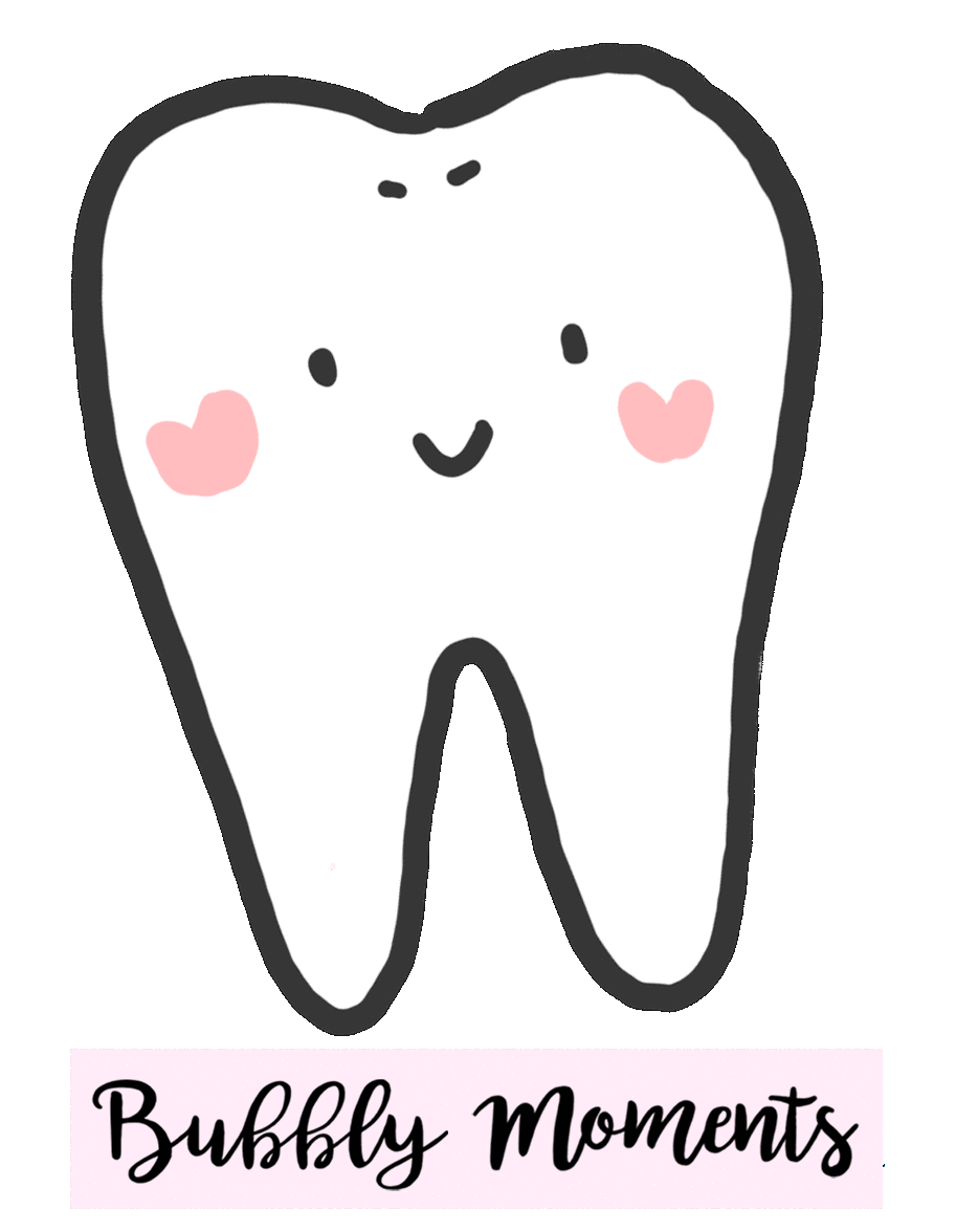 Teeth Smile Sticker by Bubbly Moments for iOS & Android | GIPHY