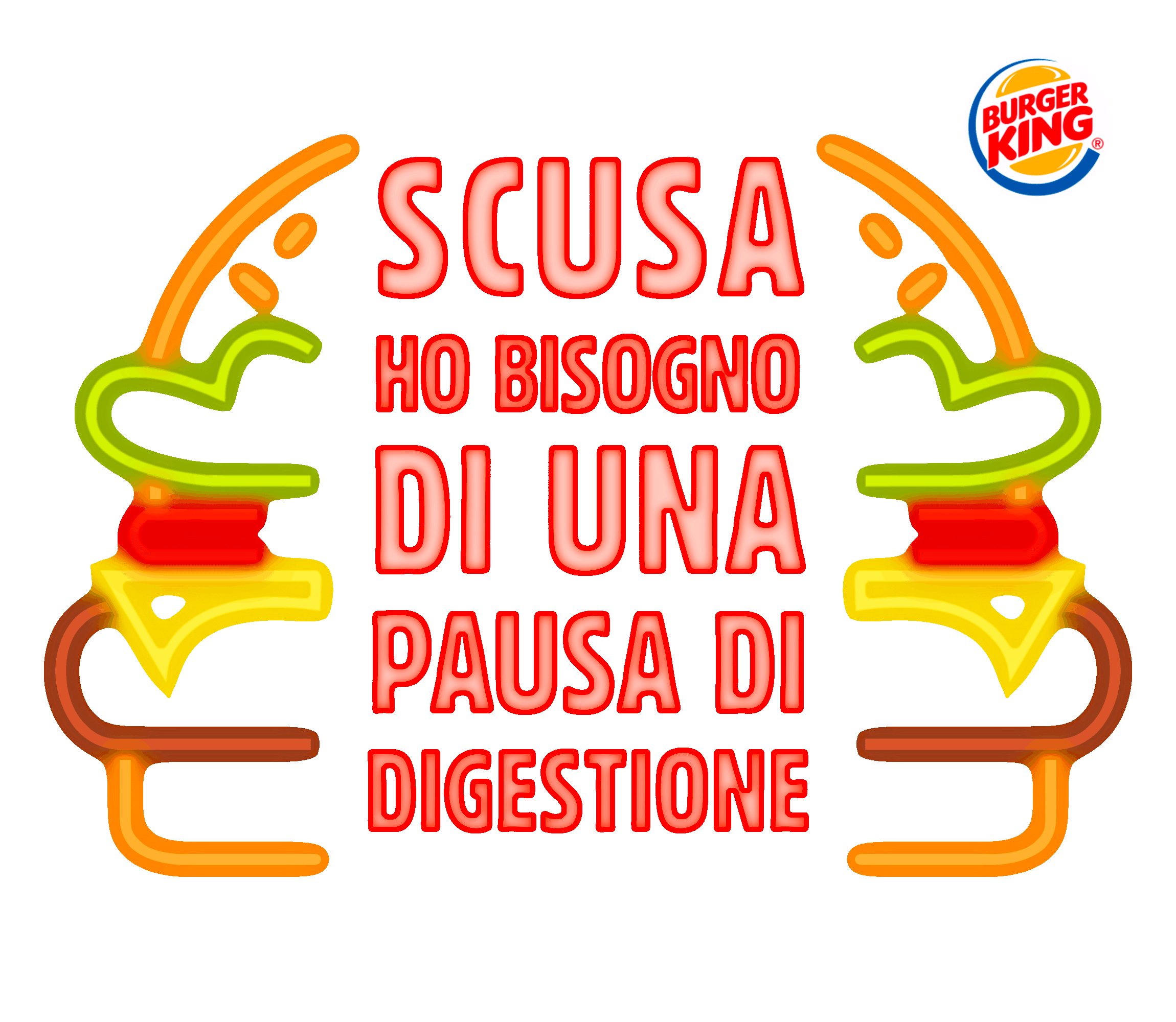 Burger King Bk Sticker by Leagas Delaney for iOS & Android | GIPHY