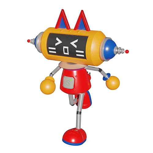 Robo Cat and Astro Frog by Bare Tree Media | GIPHY